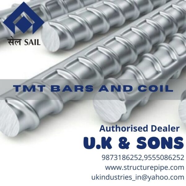 SAIL Authorised Dealer in India - TMT & COIL - U.K & Sons